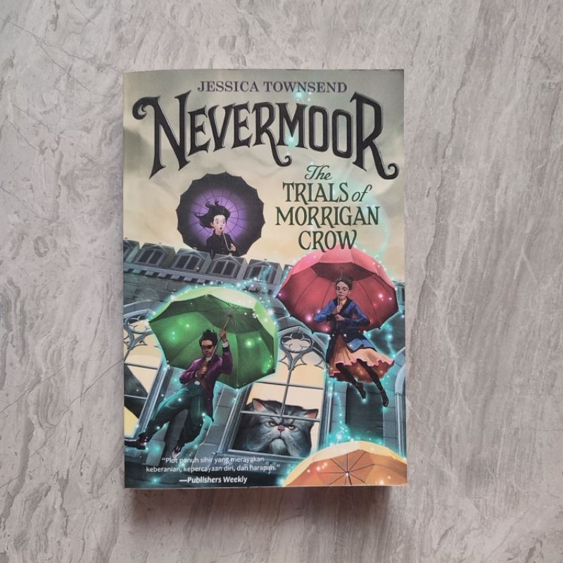 Jual Nevermoor The Trials of Morrigan Crow ORI (bekas/preloved ...
