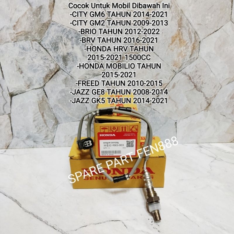 Jual Sensor Oksigen O2 Oxygen Belakang Asli Honda Freed Tahun 2010-2015 ...