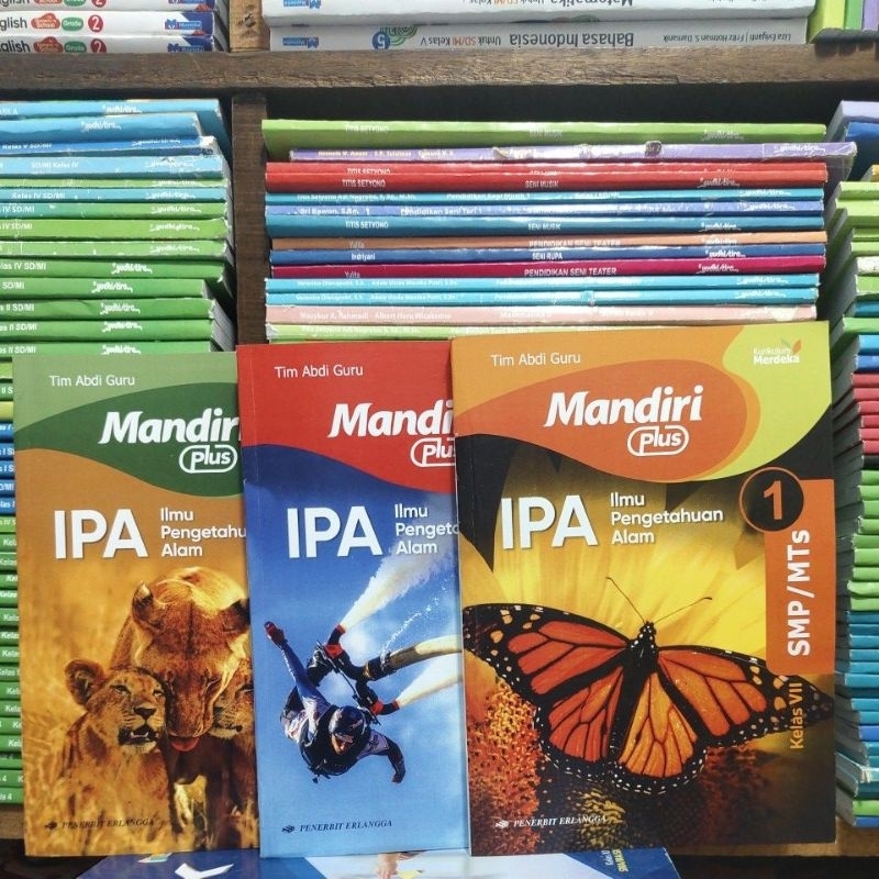 Jual Mandiri plus IPA Ilmu Pengetahuan Alam SMP kurikulum merdeka ...