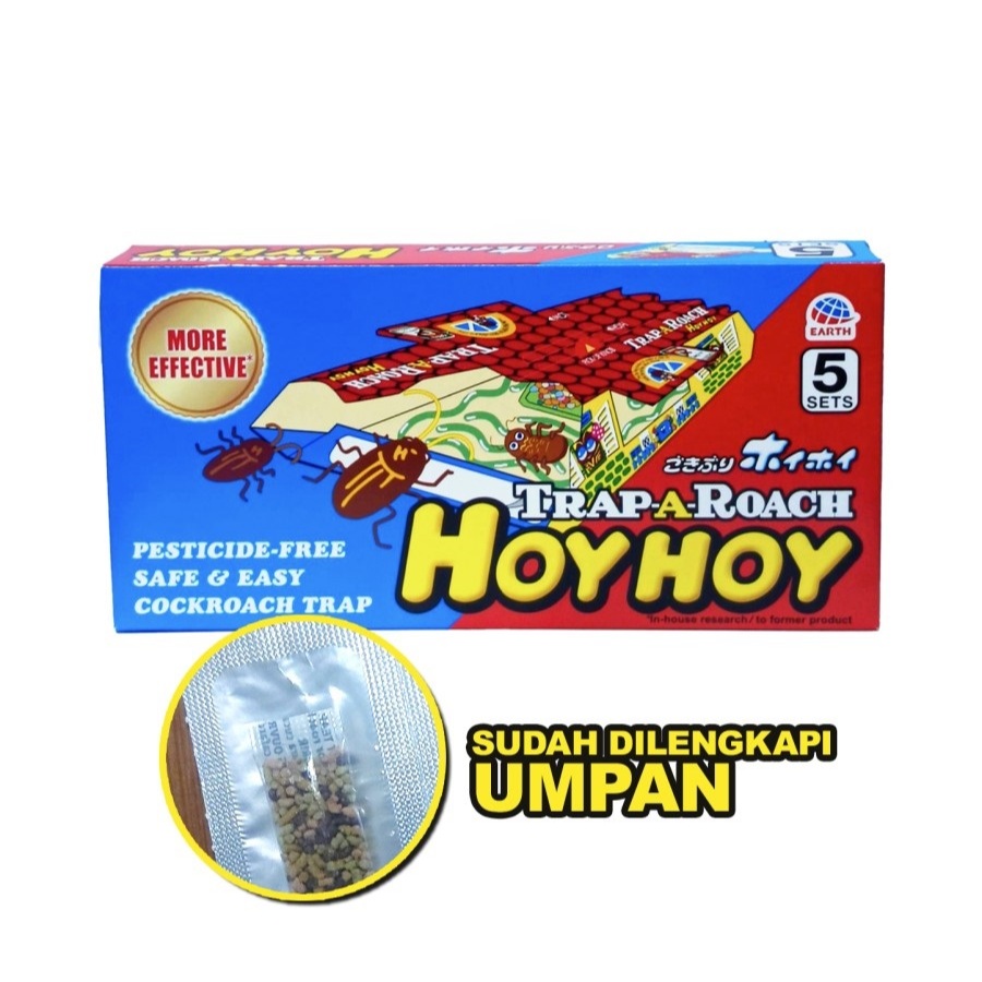 Jual Hoy Hoy Trap a Roach Perankap Kecoa Racun Kecoa Pembasmi Serangga ...