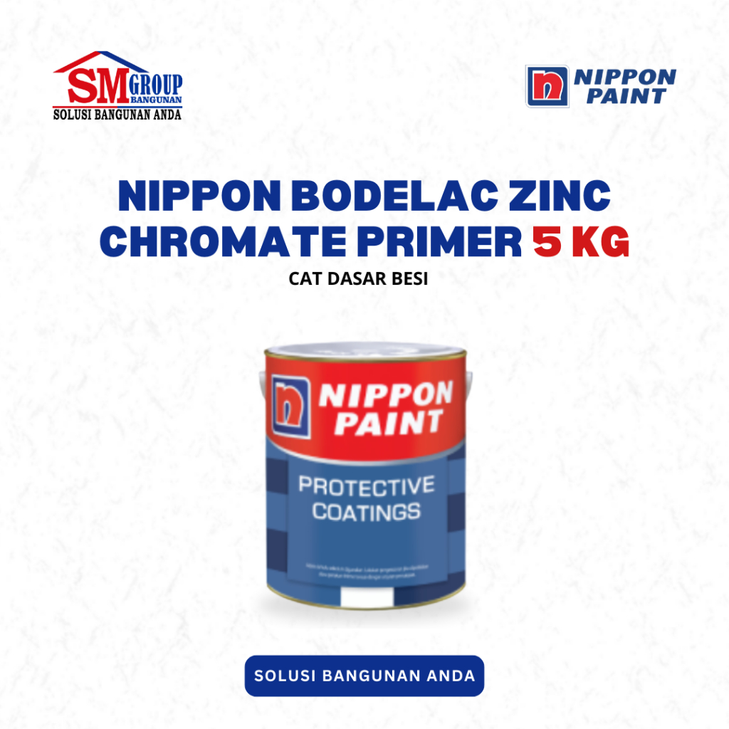 Jual NIPPON PAINT Bodelac Metal Primer (Meni Besi) 5 Kg | Cat Dasar Besi Nippon Bodelac Metal ...