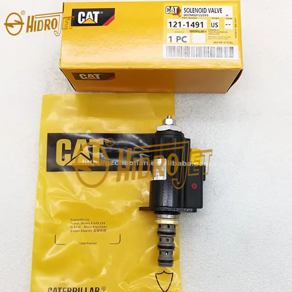 Jual Solenoid Valve 121-1491 1211491 CAT 320C CAT 320D Selenoid Main ...