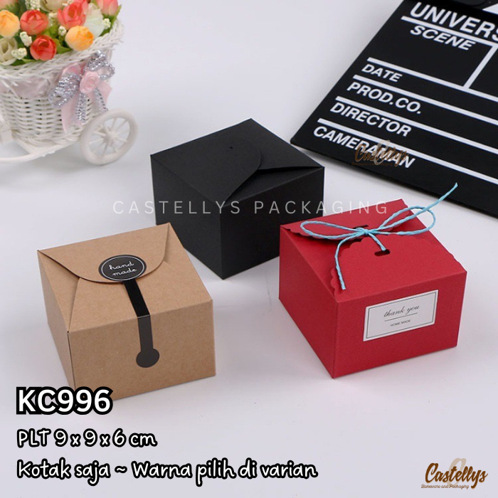 Jual Kotak Box KC996 Cookies Kue Kering Souvenir Cake Bolu Mini Hadiah ...
