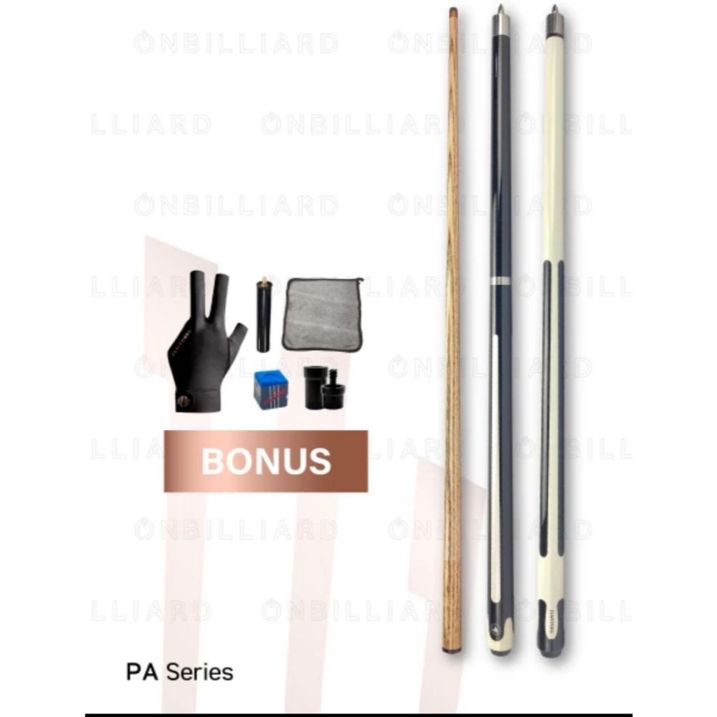 Jual PA Series Cue Stick Billiard + Extension PA-24 PA-29 Canadian ...