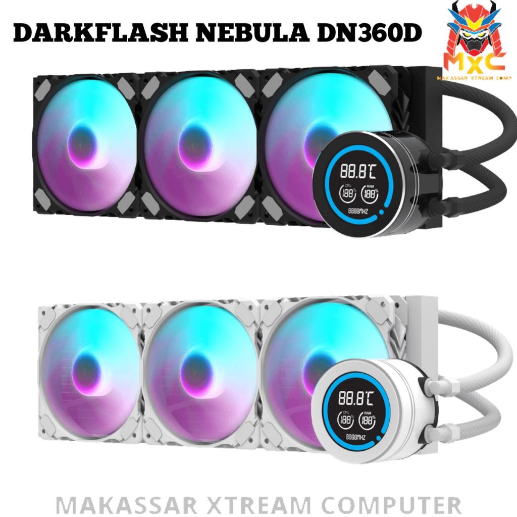 Jual DarkFlash NEBULA DN360D DIGITAL / DN 360D DIGITAL ARGB 360mm AIO ...