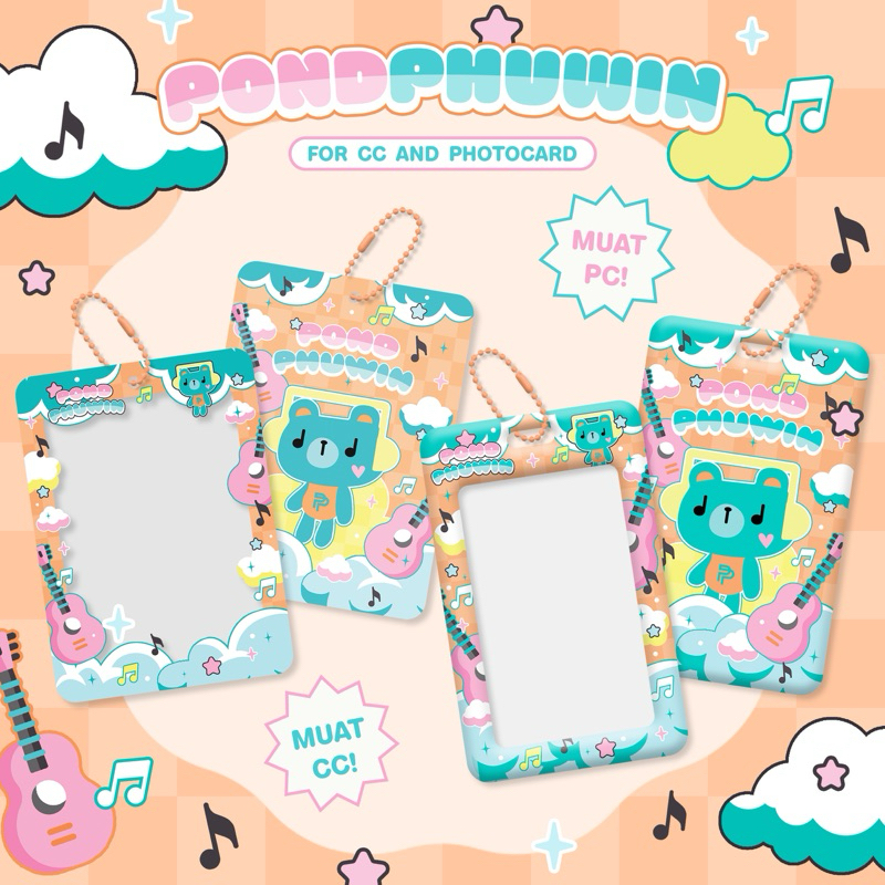 Jual [CAHOL MUAT CC DAN PC] PondPhuwin PermPoon Cardholder | Shopee Indonesia