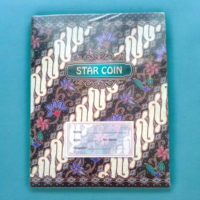 Jual BUKU TULIS STAR COIN/YOU/SEMAR BATIK ISI 30/38/50/58 LEMBAR / PAK ...