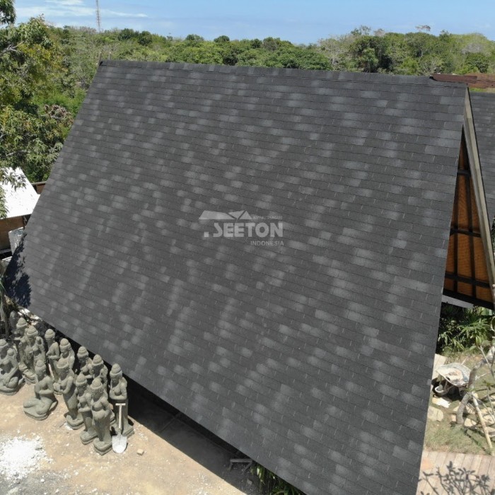 Jual GENTENG ASPAL BITUMEN SEETON | Shopee Indonesia