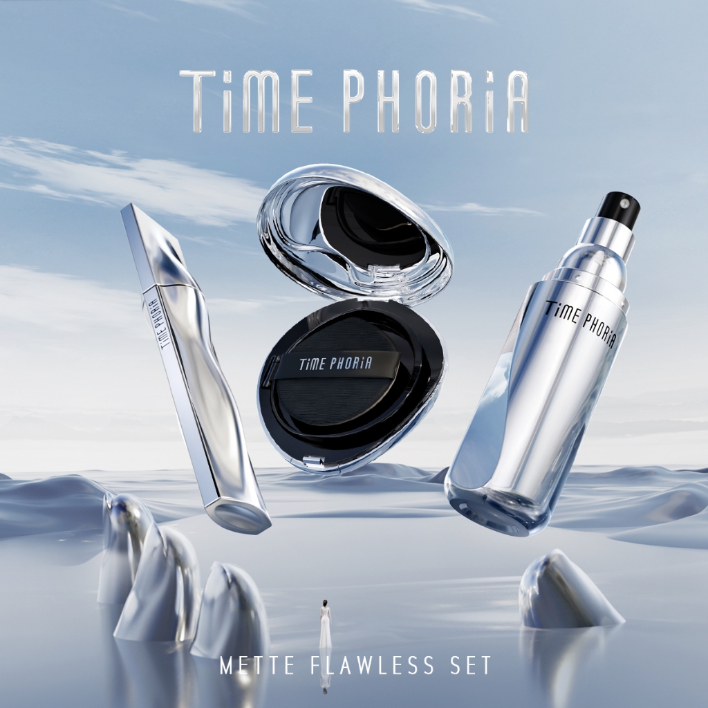 Jual TIME PHORIA - METTE FLAWLESS 3PCS SET - Matte Perfection Cushion ...