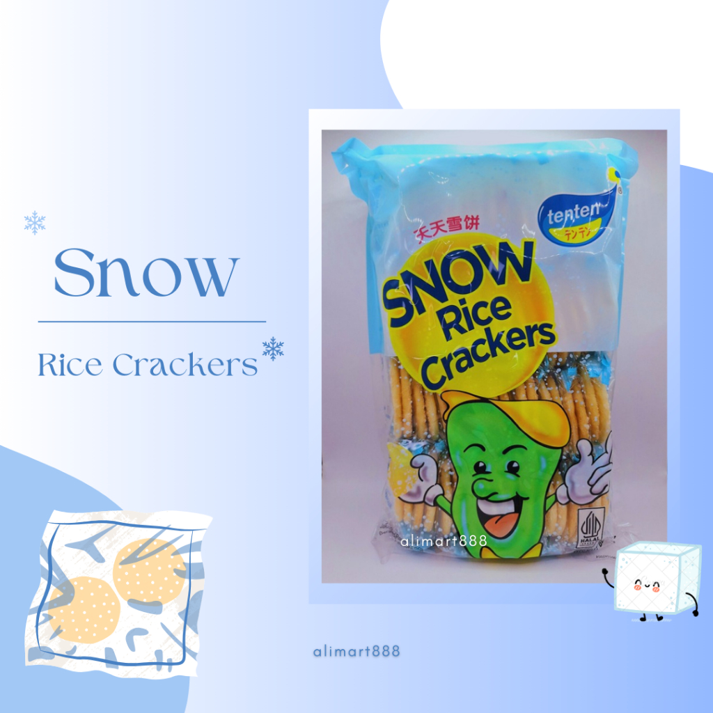 Jual Tenten Rice Crackers Snow 360gr | Shopee Indonesia
