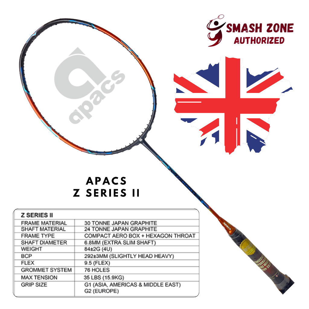 Jual Raket Badminton APACS Original Platinium Force | Apacs Z Series II ...
