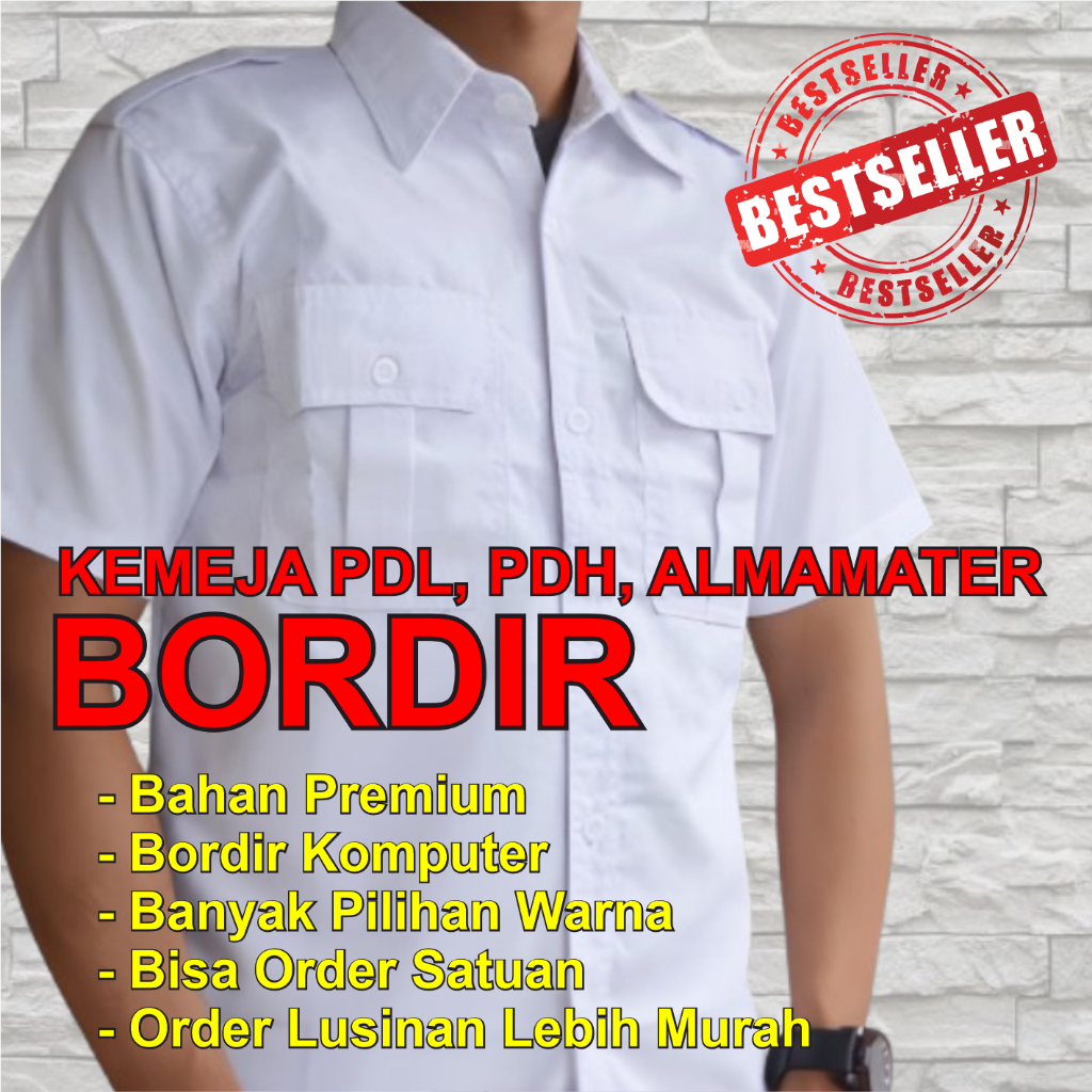Jual Kemeja Seragam Kombinasi, Kemeja Seragam, Baju Kerja, Seragam Drill, Baju PHD, Baju PDL ...