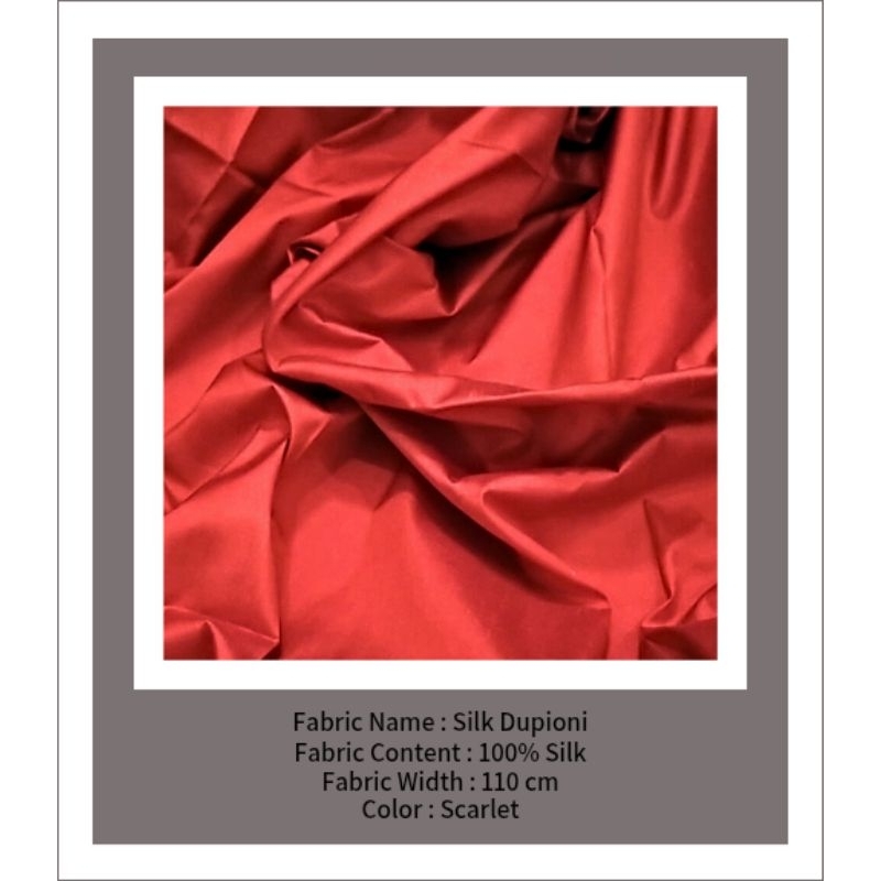 Jual JAHAN-ARA™ - CMP - Scarlet - Kain Satin - Kain Silk - Kain Sutra ...