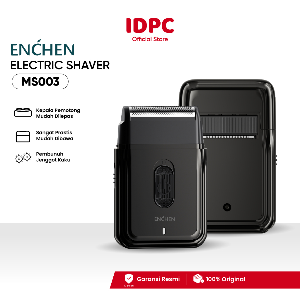 Jual ENCHEN MS003 Alat Cukur Elektrik Alat Cukur Kumis Jenggot Portable Slim mini Electric ...