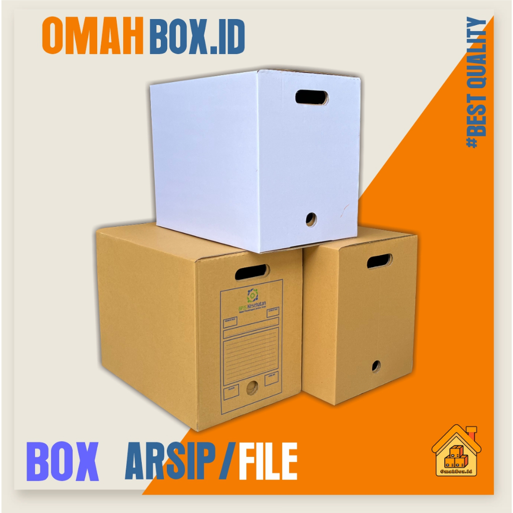 Jual Box Arsip/File 45x28x35 cm | dokumen | box file | box penyimpanan | kardus file | kardus ...