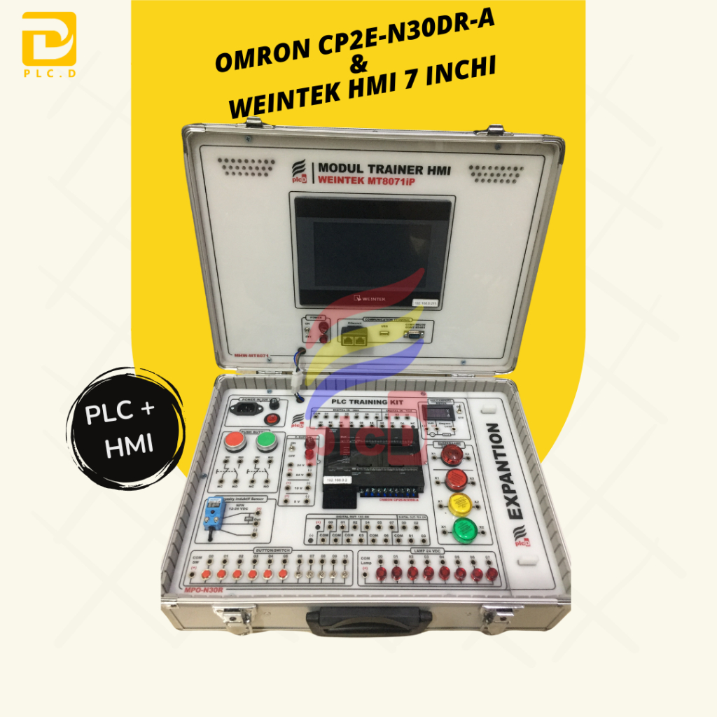 Jual Trainer PLC Omron N30 DRA dan HMI MT6071iP - N30 Only | Shopee Indonesia
