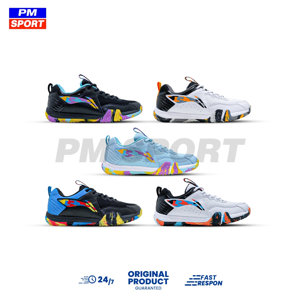 Jual SEPATU BADMINTON LINING SAGA LITE 9 JUNIOR JR ANAK ANAK NEW COLOUR ...