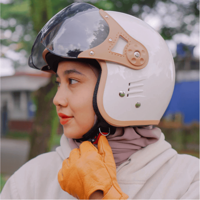 Jual Helm Bogo Pilot Vespa Wanita SNI Wanita Dewasa | Shopee Indonesia