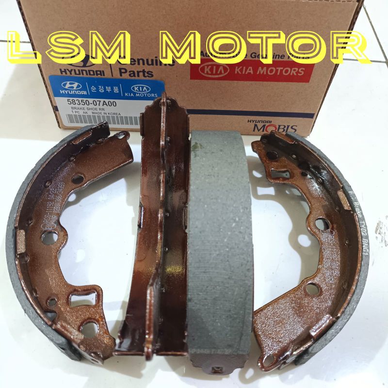Jual brake shoe kampas rem belakang Picanto old lama Picanto new baru | Shopee Indonesia