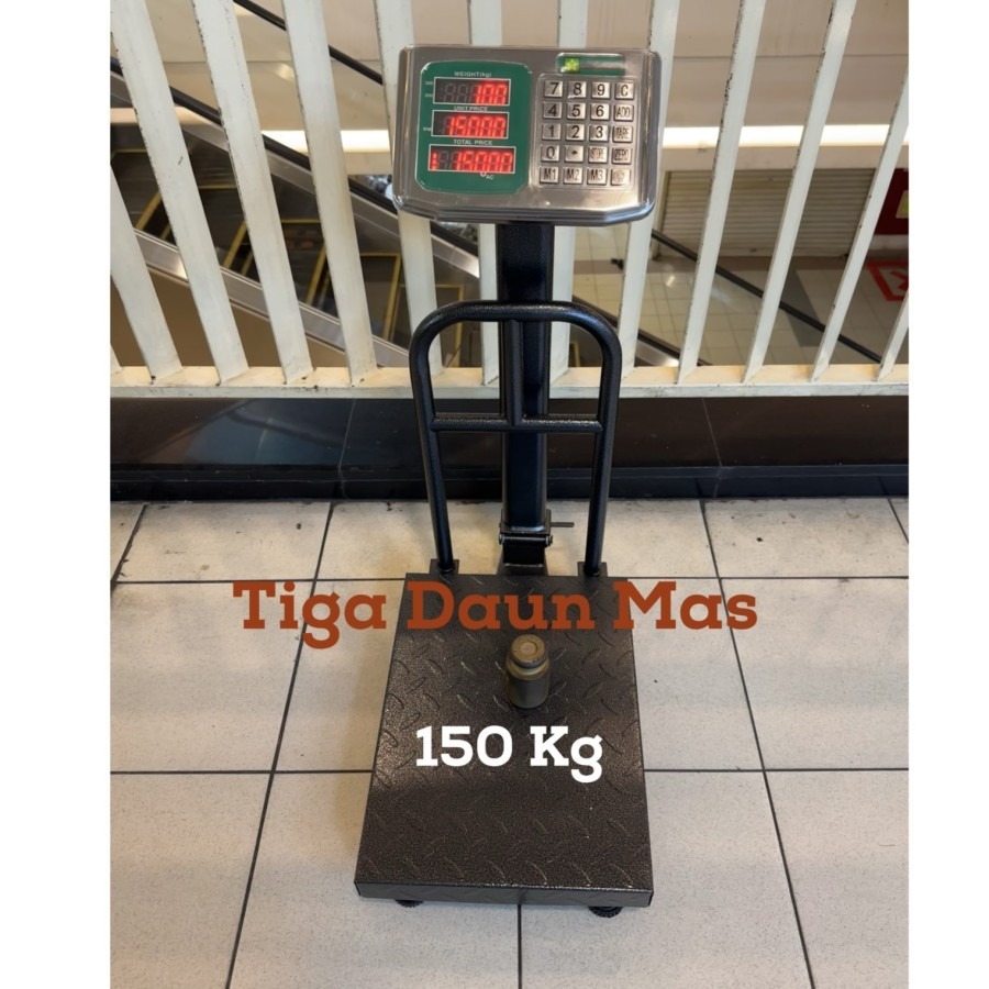 Jual Timbangan Lantai Murah 150 Kg Pagar Renkmhe Timbangan Barang Digital 150 Kg Renkmhe ...