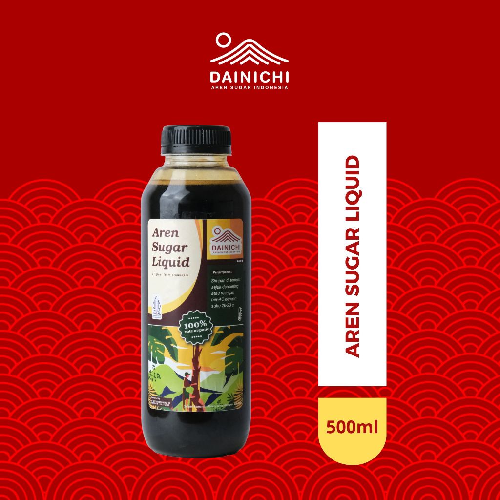 Jual Dainichi Gula Aren Indonesia - Gula Aren Liquid 500 Ml | Shopee ...