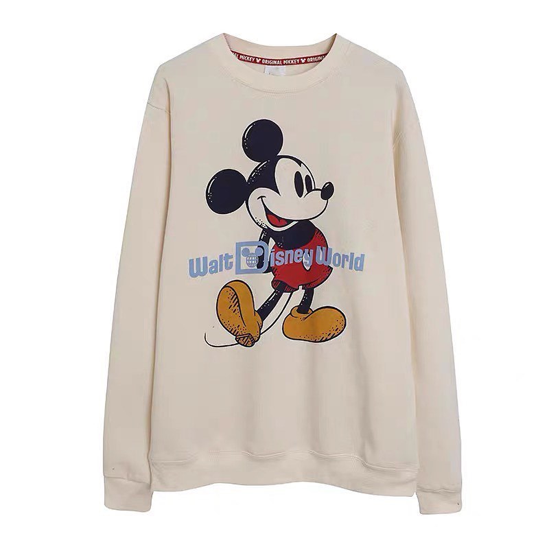 Jual Fashion - Sweater Walt DIesney World Mickey Off White ( fo ...