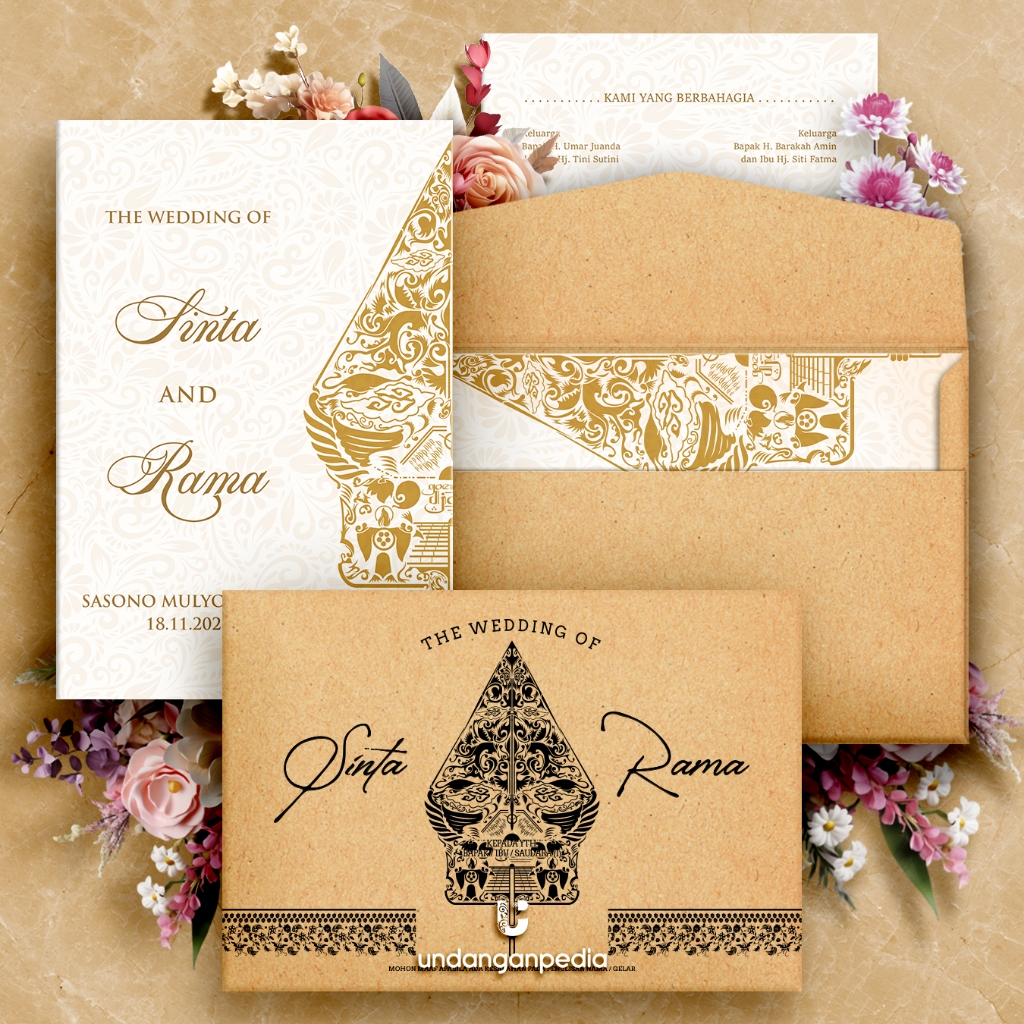 Jual Undangan+Amplop. Tema Jawa. Tema Adat Sunda, Adat Jawa. Bahan ...