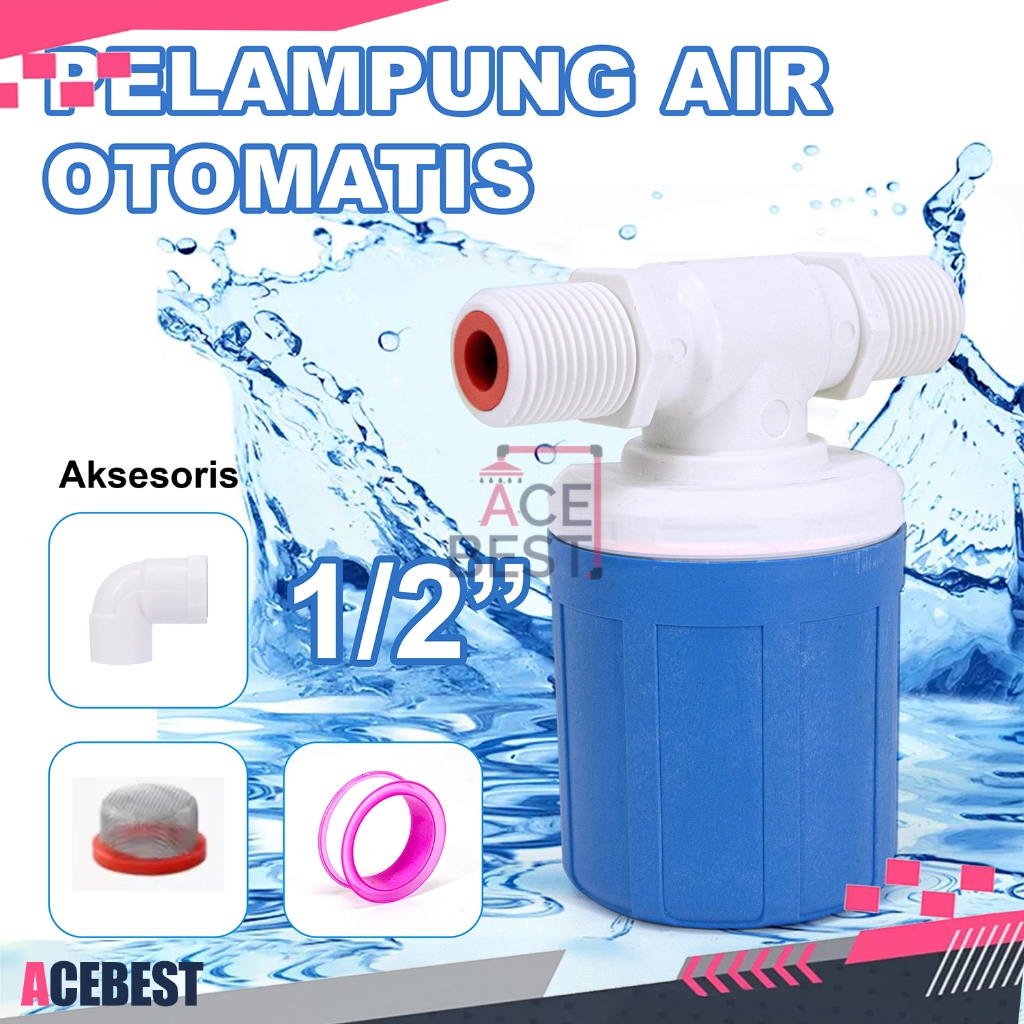 Jual Pelampung Kran Air/Bak Mandi Otomatis 1/2 Inch Sensor Keran Tandon Air Pelampung Toren SLT ...