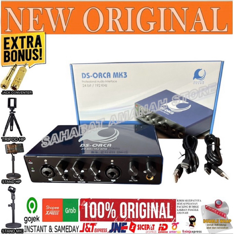 Jual Top New Original Dolphin Sound DS Orca MK3 Soundcard Recording MK ...