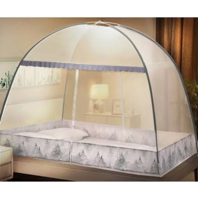 Jual KELAMBU LIPAT ANTI NYAMUK KELAMBU TENDA 200cm x 200cm HITAM ...