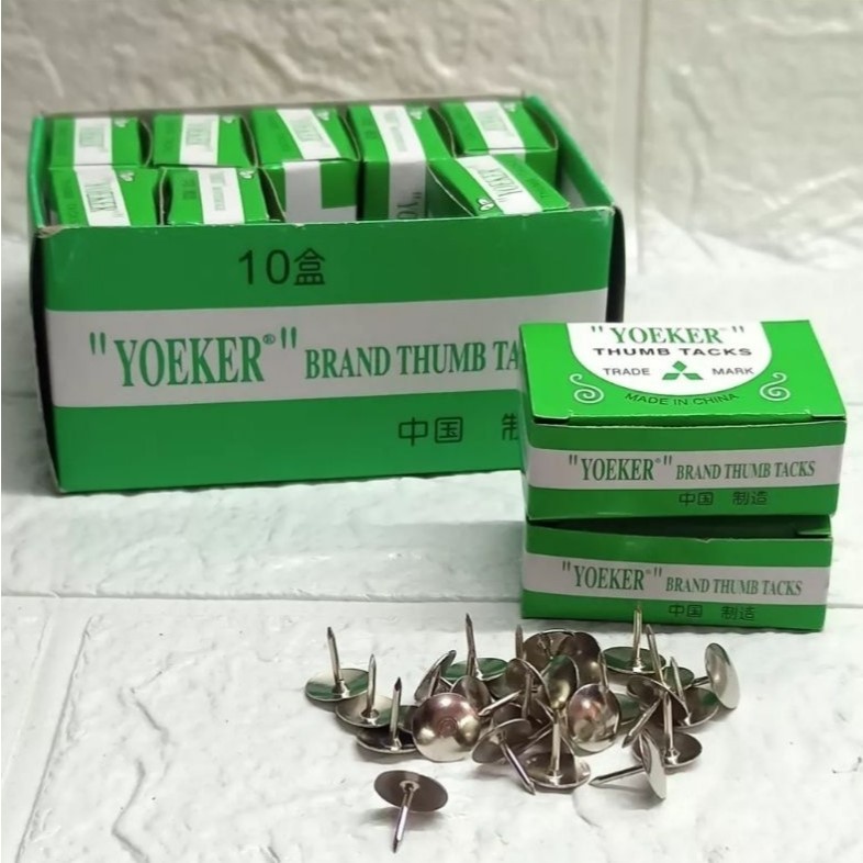 Jual (1 Kotak) Paku Payung / Paku Tindis / Paku Tekan / Paku Becak ...