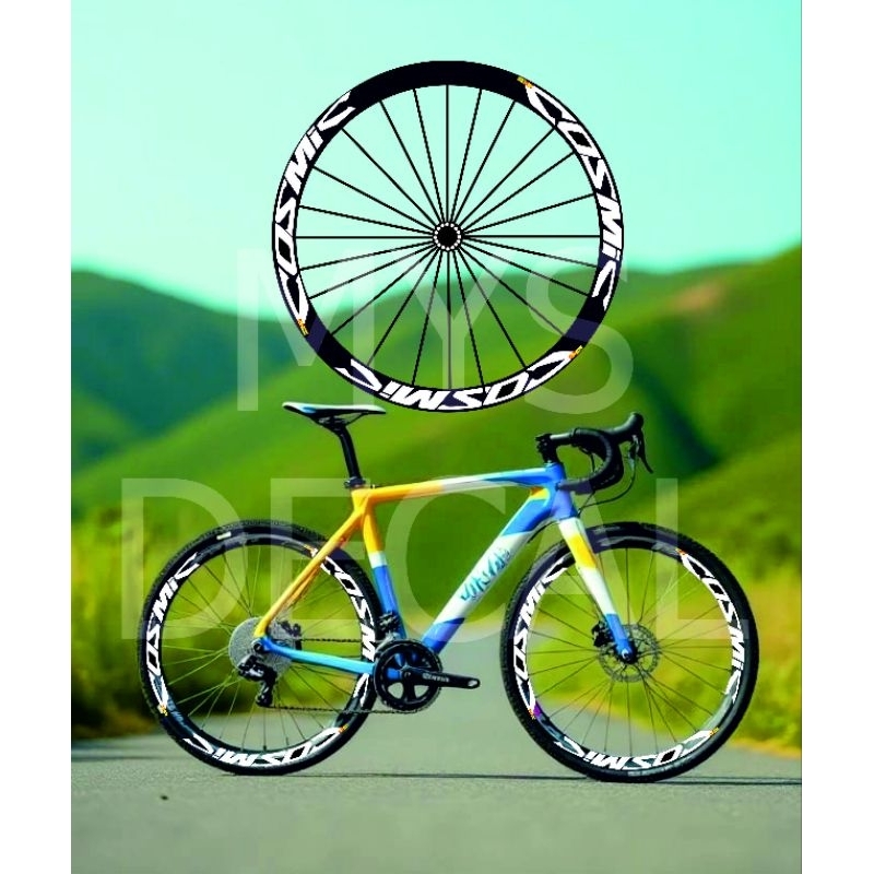 Jual Stiker velg fixie cosmic 2,5 cm | Shopee Indonesia