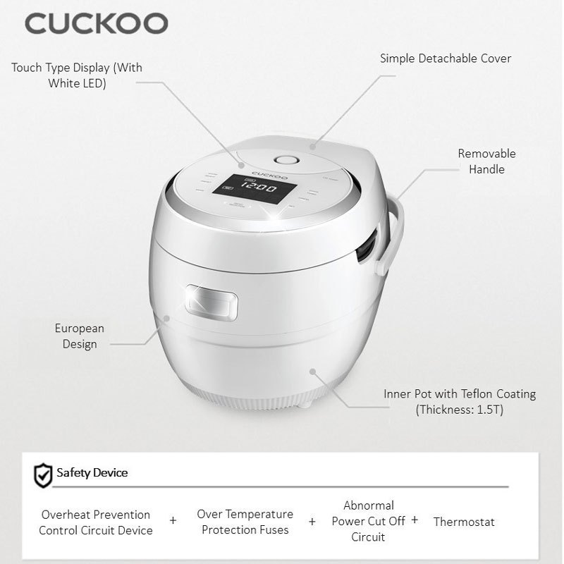 Jual MAGIC COM / RICE COOKER CUCKOO Digital Rice Cooker 1.8 L CR-1020F ...