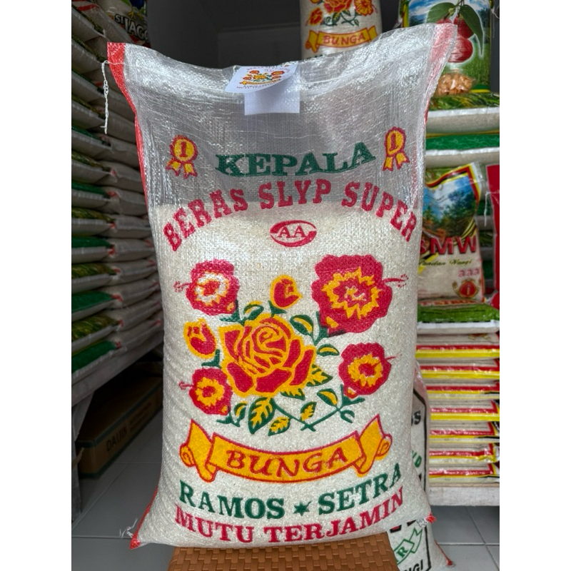 Jual Beras Bunga Slyp Super 5L 10L 20L 25L | Shopee Indonesia