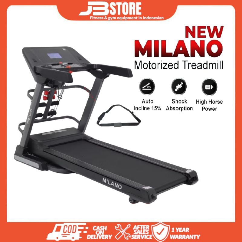 Jual Ireborn-New Treadmil elektrik Biq Milano Dinamo Power 3.5Hp ...