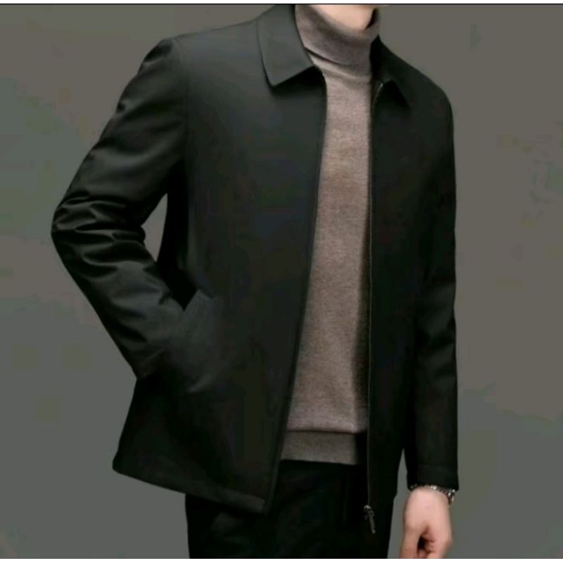 Jual jaket formal /jaket semi jas | Shopee Indonesia