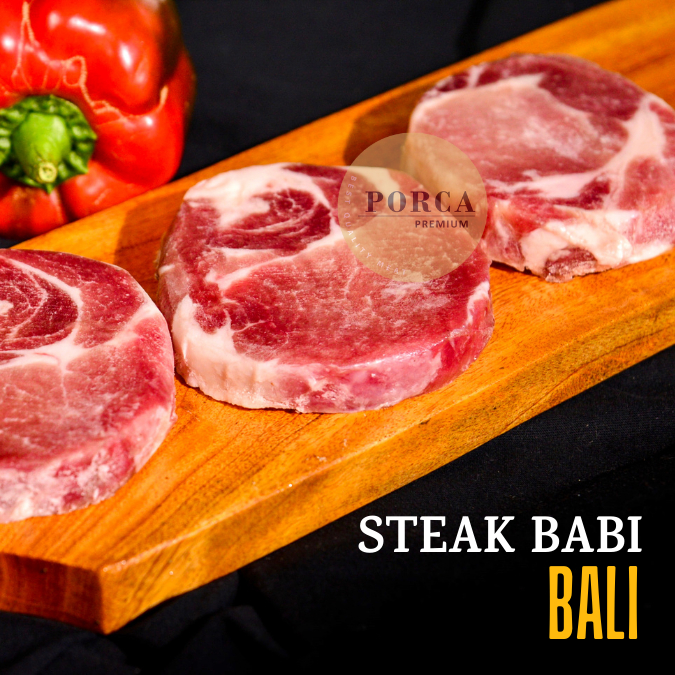 Jual Steak Babi daging steak babi kapsim bali - Porca | Shopee Indonesia