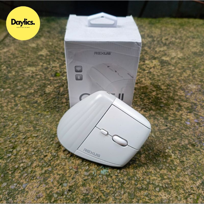 Jual Rexus Clif 2 / II Wireless Bluetooth Office Mouse Vertical ...