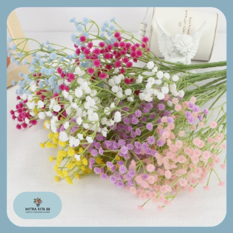 Jual Bunga Baby Breath Imitasi Artificial Bunga Plastik Flower Dekor ...