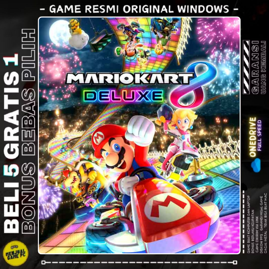 Jual MARIO KART 8 - GAME WINDOWS ORIGINAL - GAME PC - GAME LAPTOP ...
