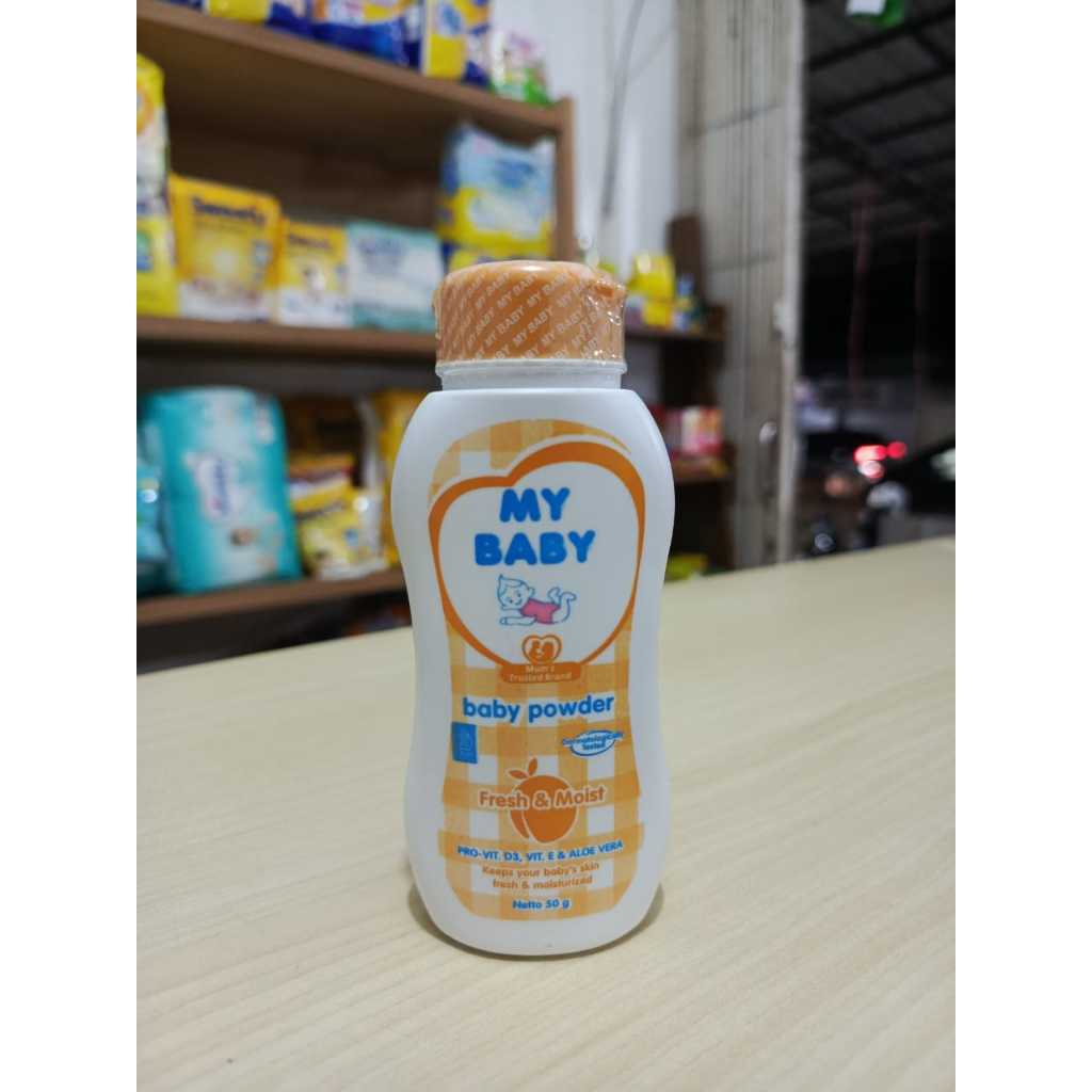Jual MY BABY POWDER FRESH FRUITY 50G | Shopee Indonesia