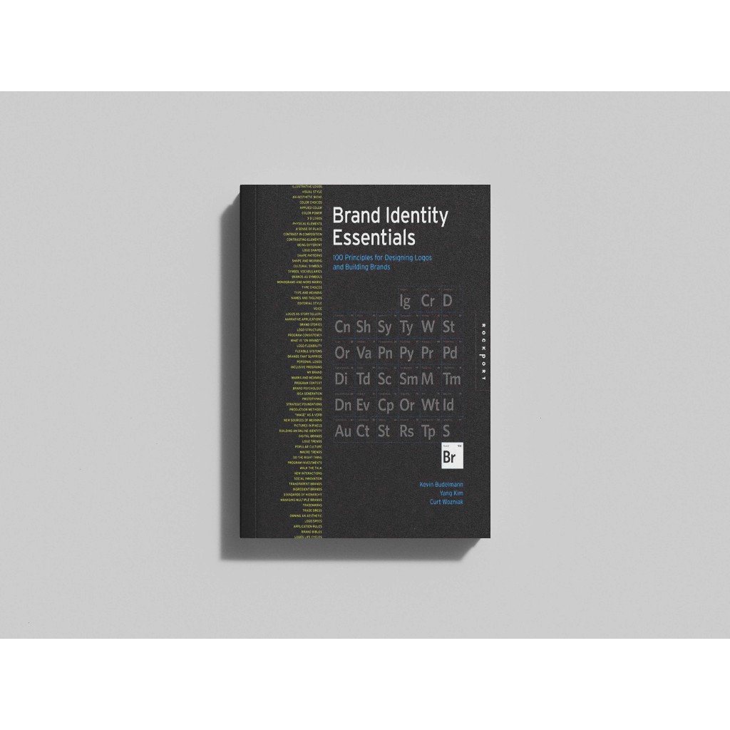 Jual Brand Identity Essentials_ 100 Principles for Designing Logos and ...