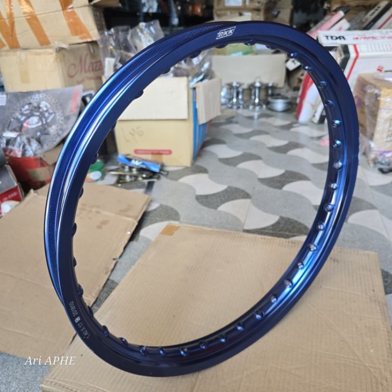 Jual PROMO rim velg BKK thailand W shape 140 ring 17 hole 36 warna biru ...