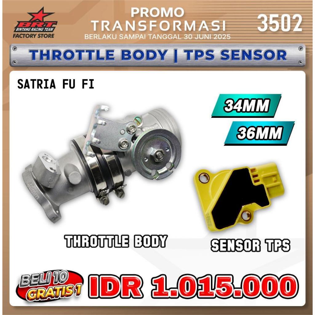 Jual Brt Throttle Body + Tps Sensor Satria FU FI | Shopee Indonesia