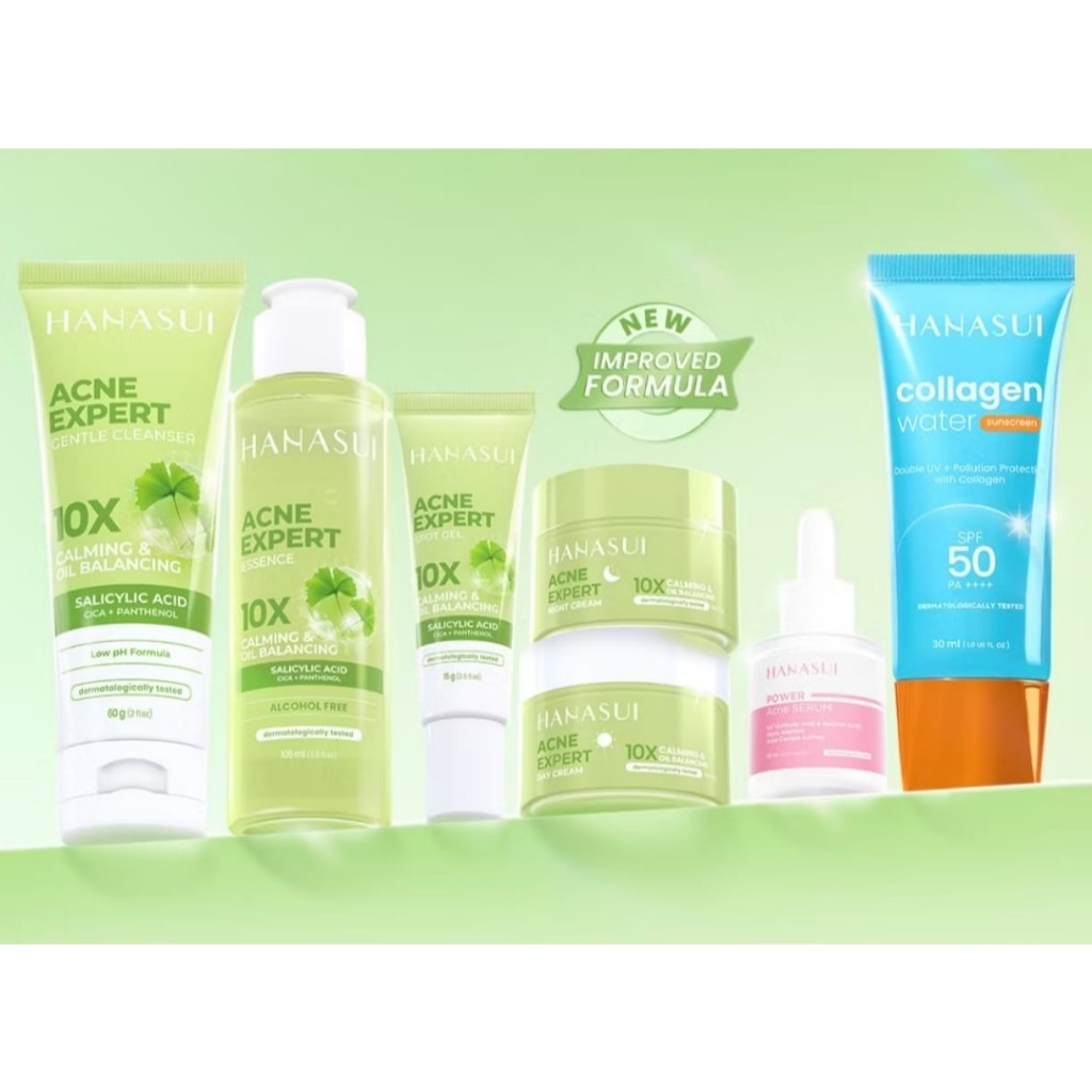 Jual Paket Hanasui Acne Expert Lengkap Untuk Kulit Berjerawat ...