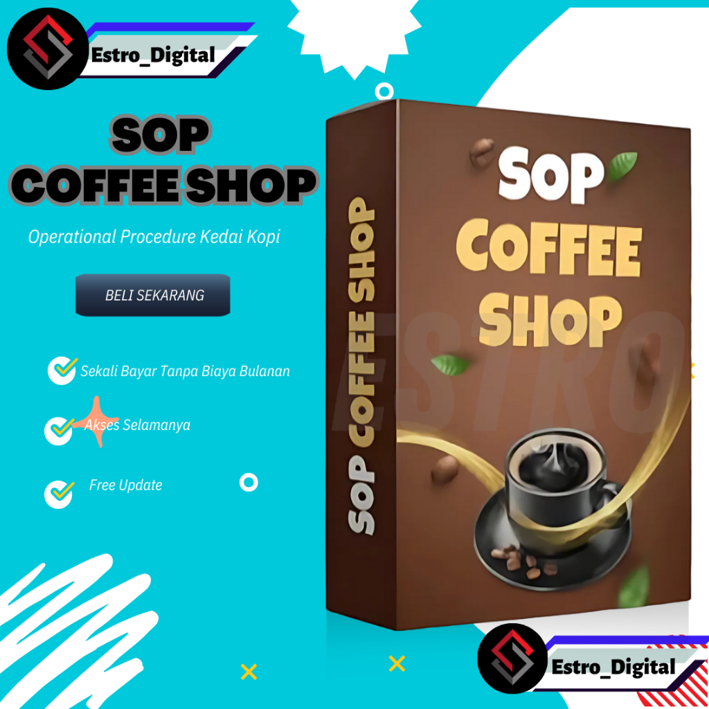 Jual Paket SOP Coffe Shop + Modul Pembuatan Kopi Barista Keninian ...