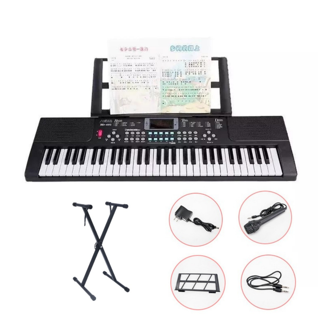 Jual 【24H】61 Keys Electric Piano Anak/keyboard piano /Mainan Edukasi ...