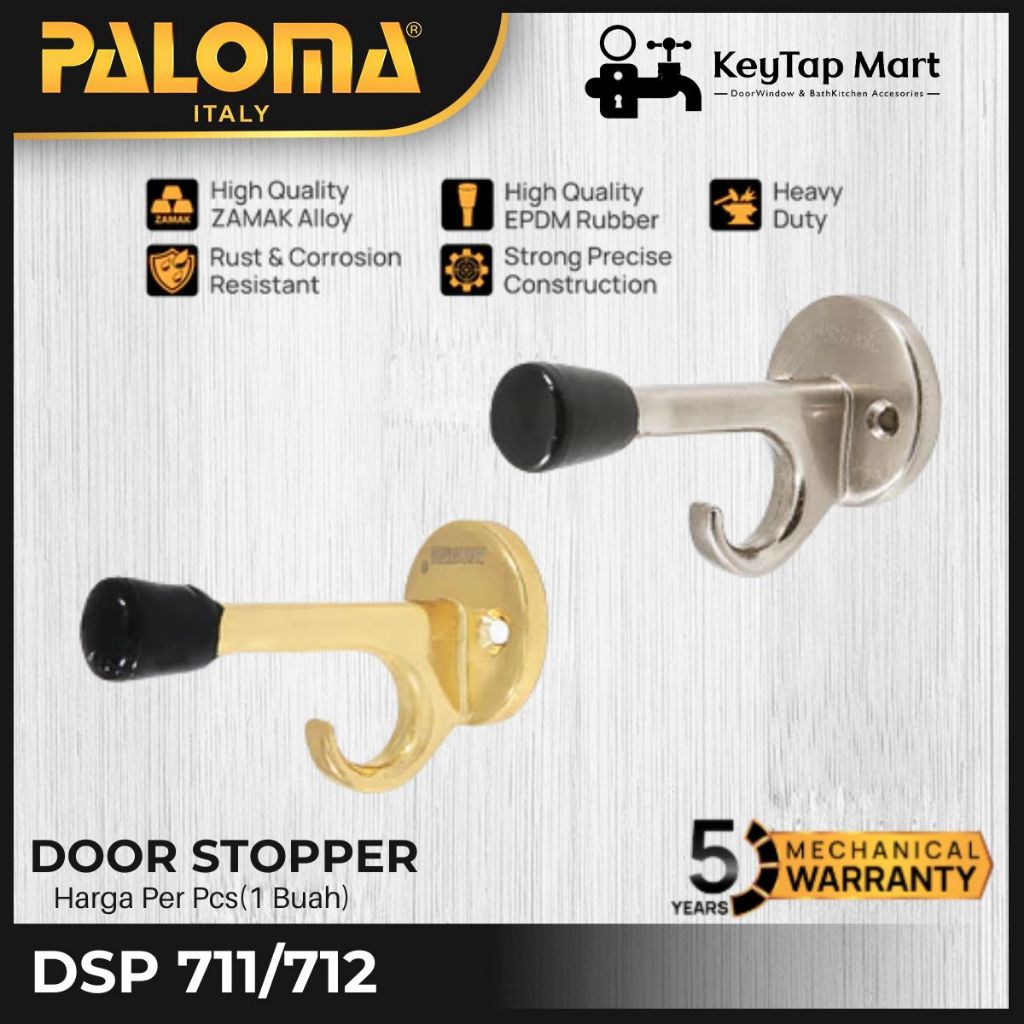 Jual Door Stopper PALOMA DSP711-712 Penahan Pintu Dinding Tembok Door ...