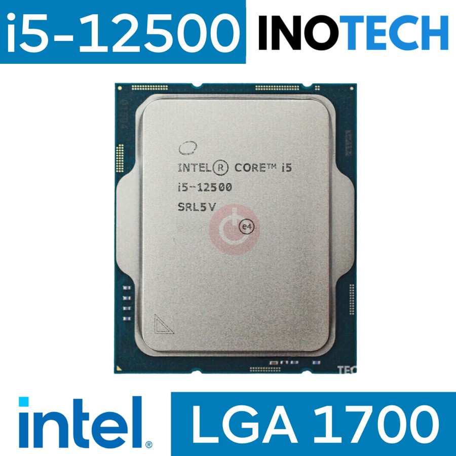 Jual Processor Intel Core i5 12500 tray Socket LGA 1700 Alder Lake Gen ...