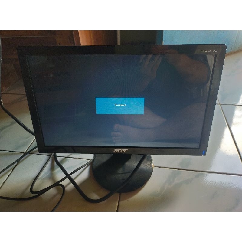 Jual monitor acer 16in tipe P166HQL normal | Shopee Indonesia